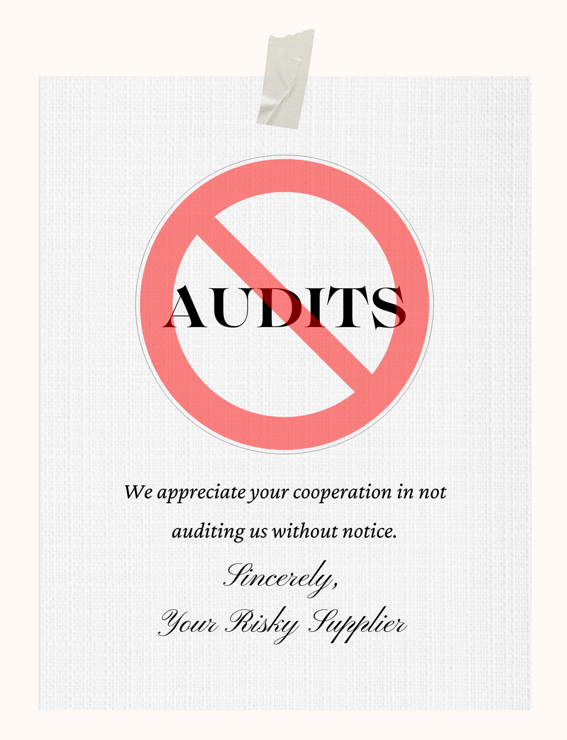 Does EU MDR require on-site supplier audits? - Quality Regulatory ...